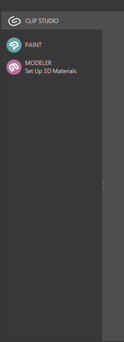 None of the tabs show up on start up - CLIP STUDIO ASK