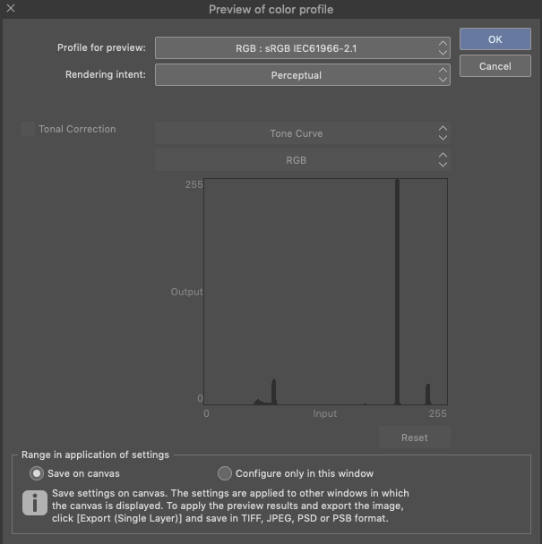 Oversaturation when saving file - CLIP STUDIO ASK