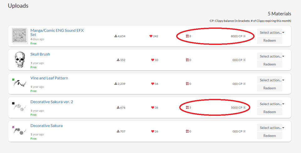 선물 받은 Clippy 포인트를 어떻게 검색하나요? - CLIP STUDIO ASK