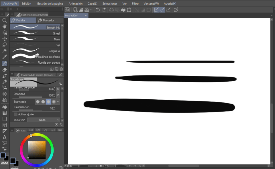 Brush termination error - CLIP STUDIO ASK
