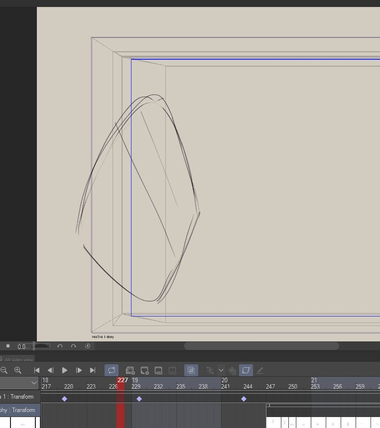 How do you snap the animation camera back to the center? - CLIP STUDIO ASK