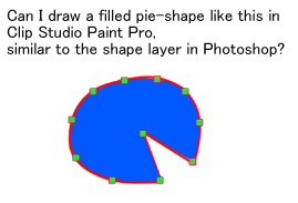 Closest thing to filled shape layers in Clip Studio? - CLIP STUDIO ASK