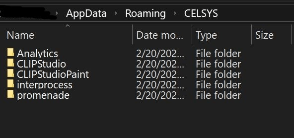 PCのどのフォルダをバックアップして、カスタムインターフェイスと自動アクションのコピーを保存しますか - CLIP STUDIO ASK