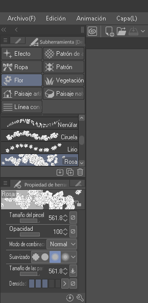 Some sub-tools do not appear when downloading clipstudio on another ...