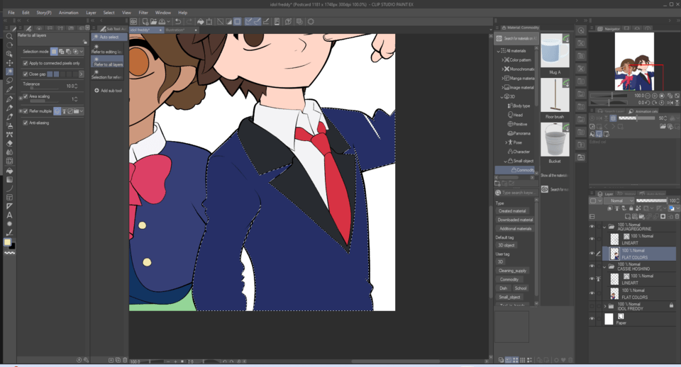 Coloring Error - CLIP STUDIO ASK