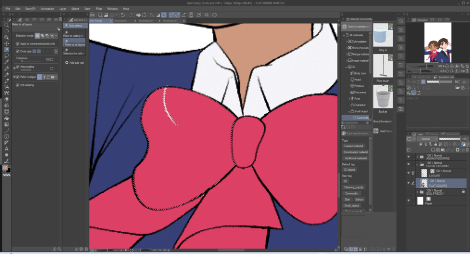 Coloring Error - CLIP STUDIO ASK