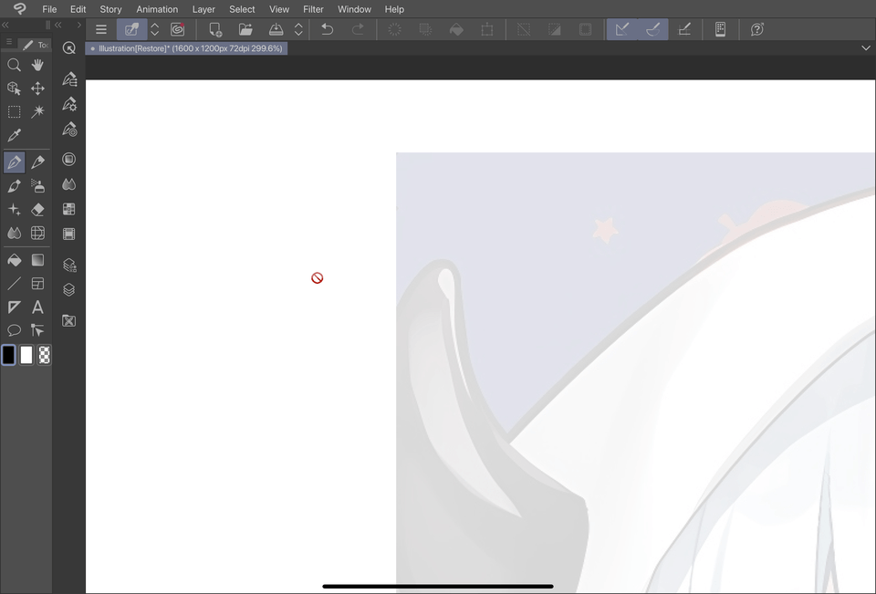 Unable to draw on the paper - CLIP STUDIO ASK