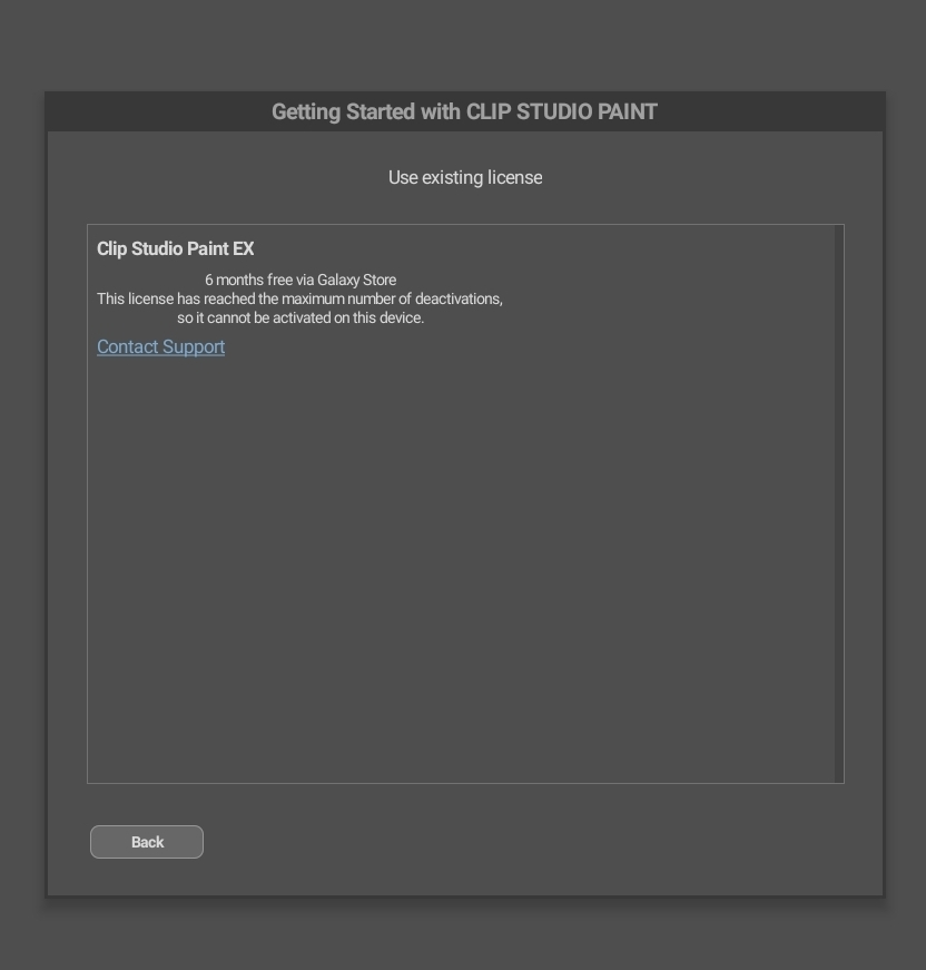 i want to reactivate my account - CLIP STUDIO ASK