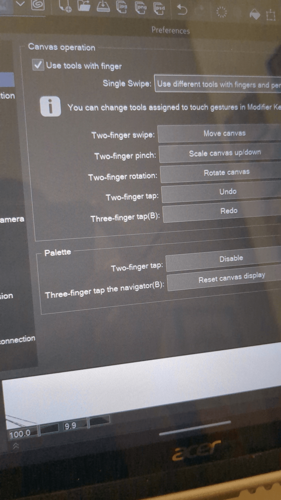 No Palm Rejection? - CLIP STUDIO ASK