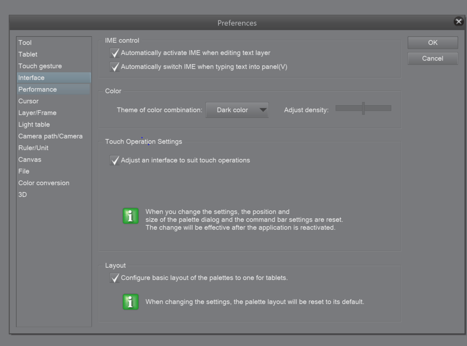 No UI Scale settings? - CLIP STUDIO ASK