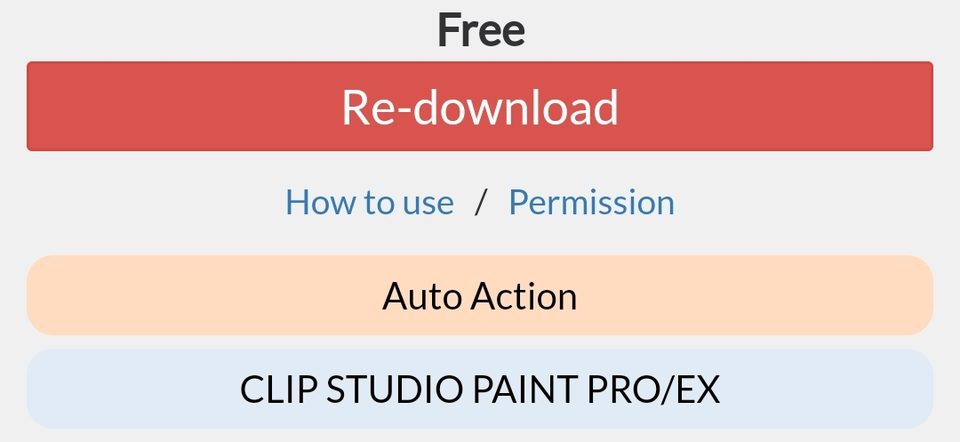 Downloaded Material - CLIP STUDIO ASK