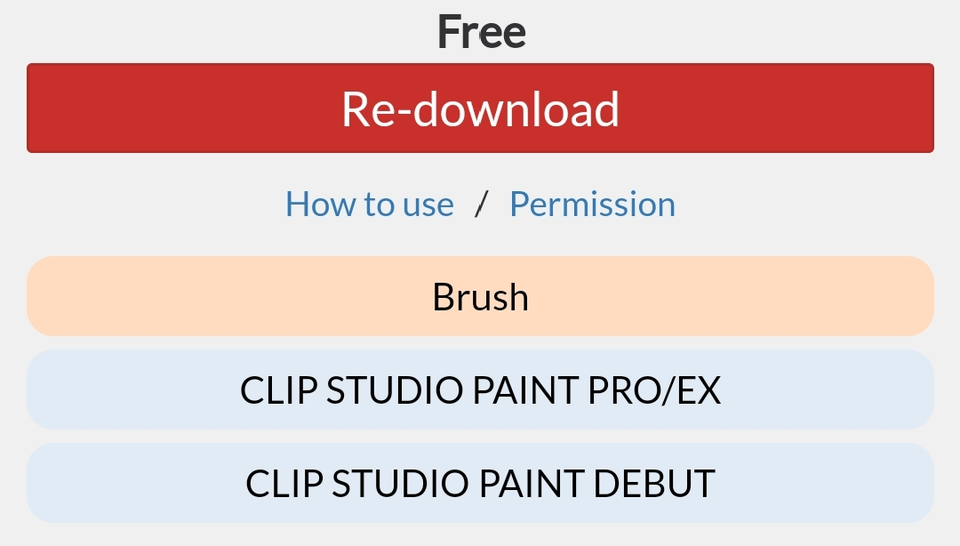 Downloaded Material - CLIP STUDIO ASK
