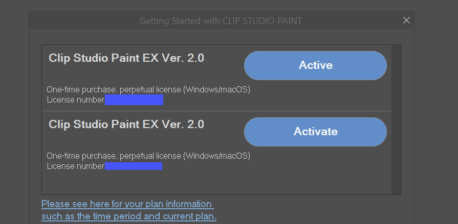 アクティベーション コードをキャンセルしたい - CLIP STUDIO ASK