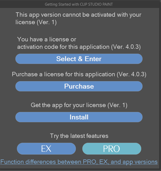 i cant activate my 4.0 licensed, its stuck on connection failed - CLIP ...