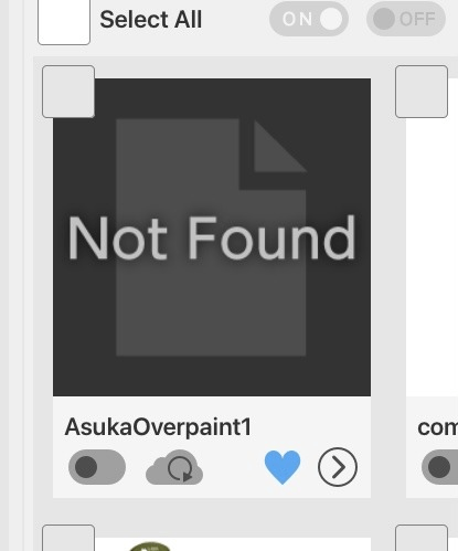 my drawing is ‘not found’ - CLIP STUDIO ASK