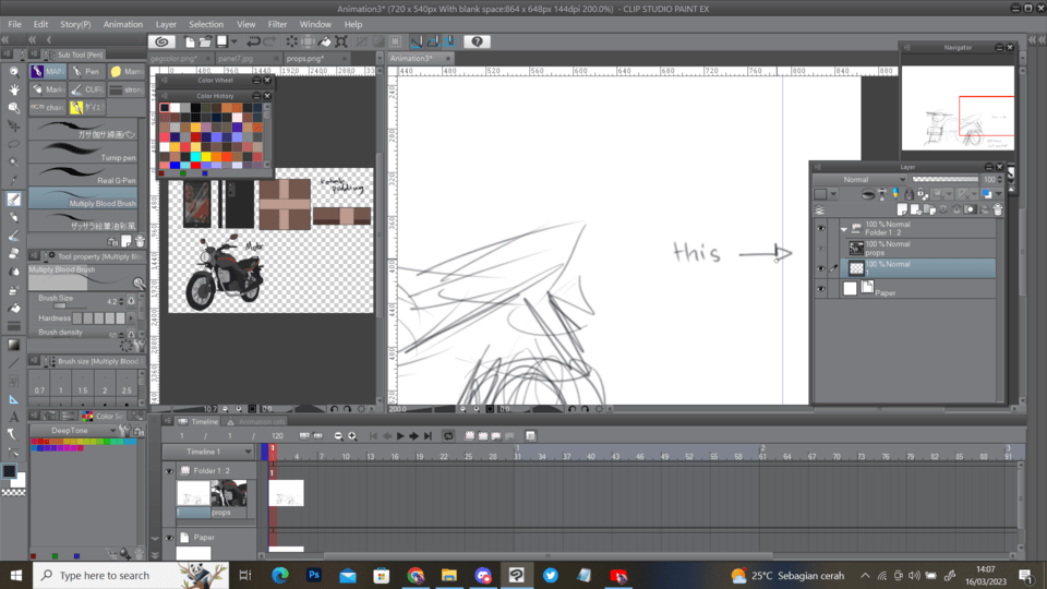 copy paste in animation - CLIP STUDIO ASK