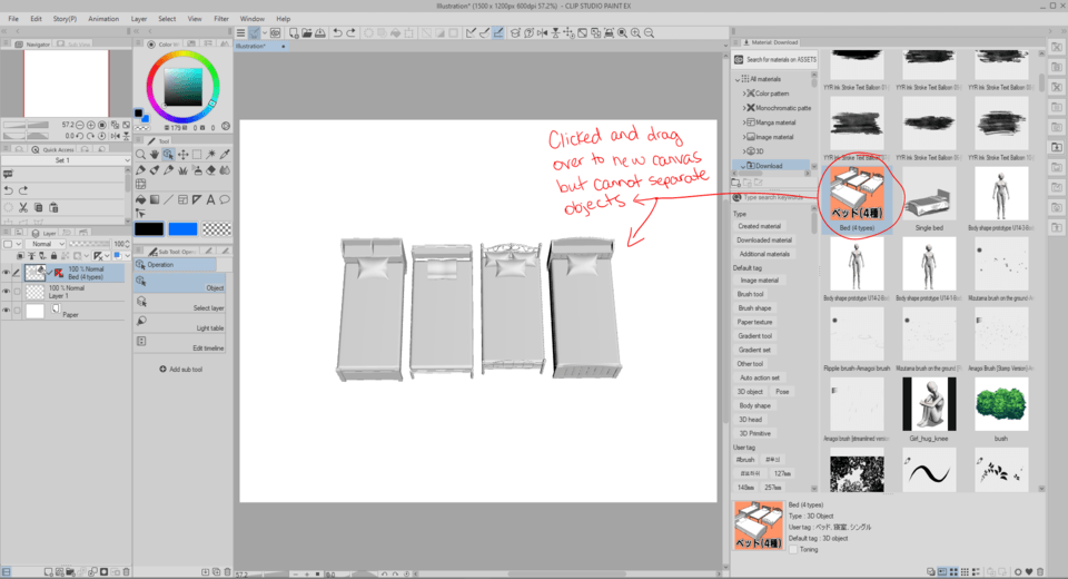 Using & editing 3D objects - CLIP STUDIO ASK