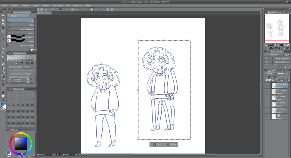selection that copy and paste automatically - CLIP STUDIO ASK