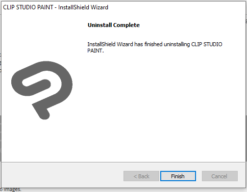 CSP를 설치/제거할 수 없습니다 - CLIP STUDIO ASK