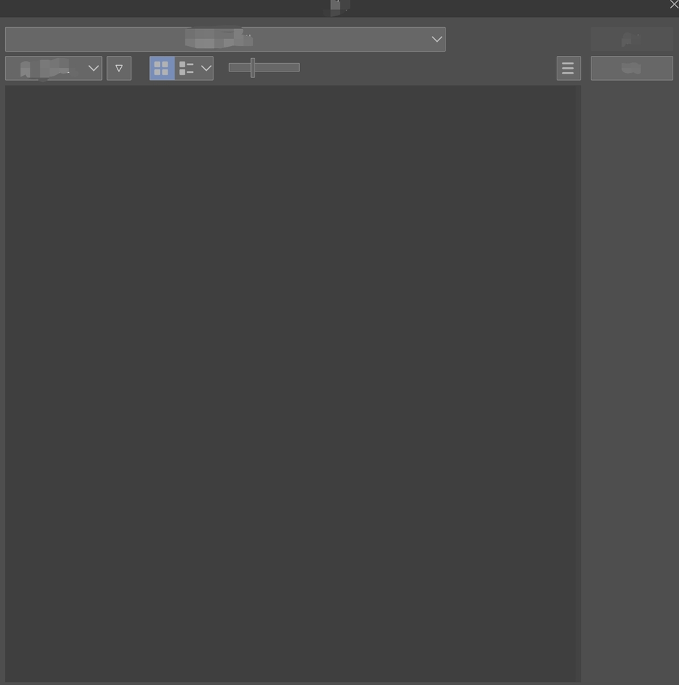 I reset it but there is nothing in the cloud - CLIP STUDIO ASK