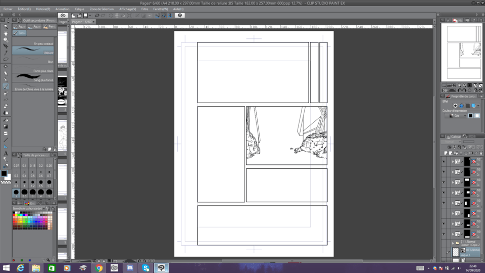 Pixelated lines - CLIP STUDIO ASK