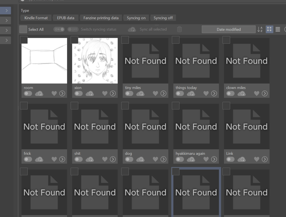 Drawings somehow Deleted? Corrupted? Disappeared? Erased? I don't know ...