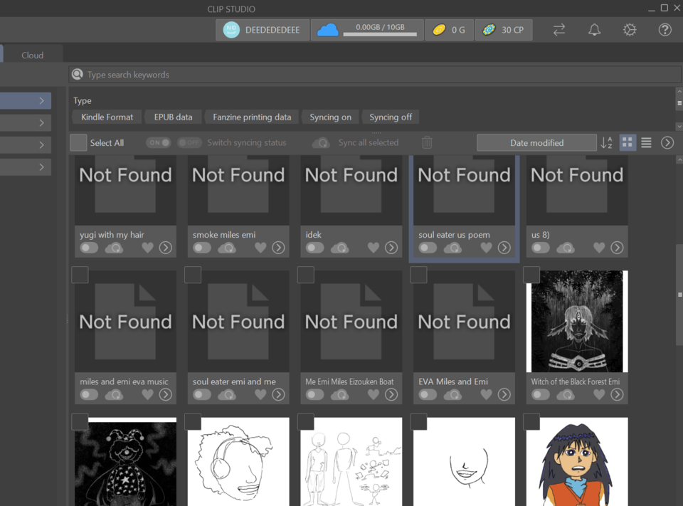 Drawings somehow Deleted? Corrupted? Disappeared? Erased? I don't know ...