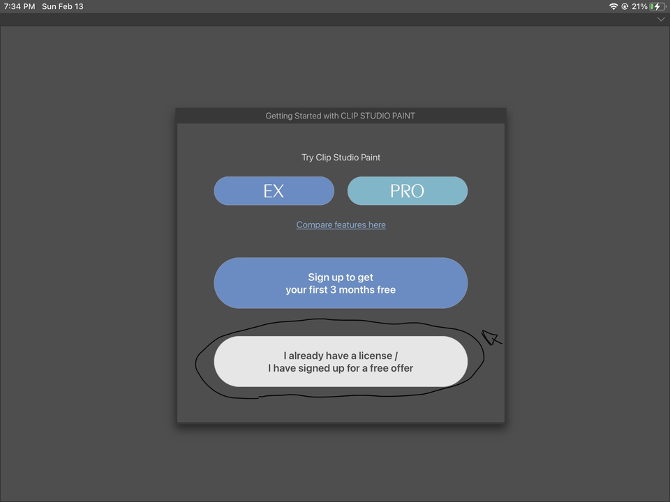 How to Register Serial Number On IPad? - CLIP STUDIO ASK